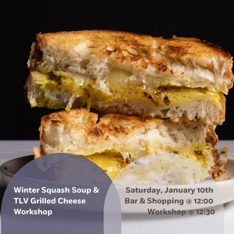 Winter Squash Soup & TLV Grilled Cheese Workshop | BRAVA Magazine